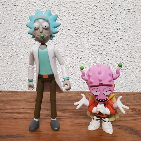 Funko | Toys | Funko Action Figure Articulated Rick From Rick Morty W ...